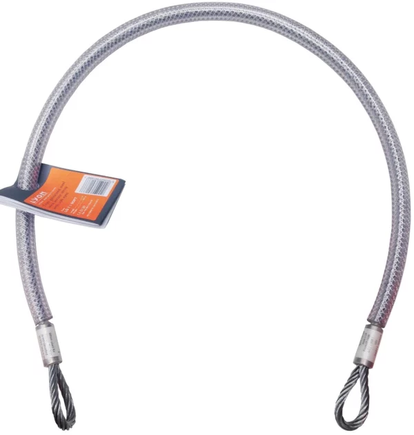 1m x 7mm Galvanised Steel Soft-eye Anchor Strop - Arcoservices